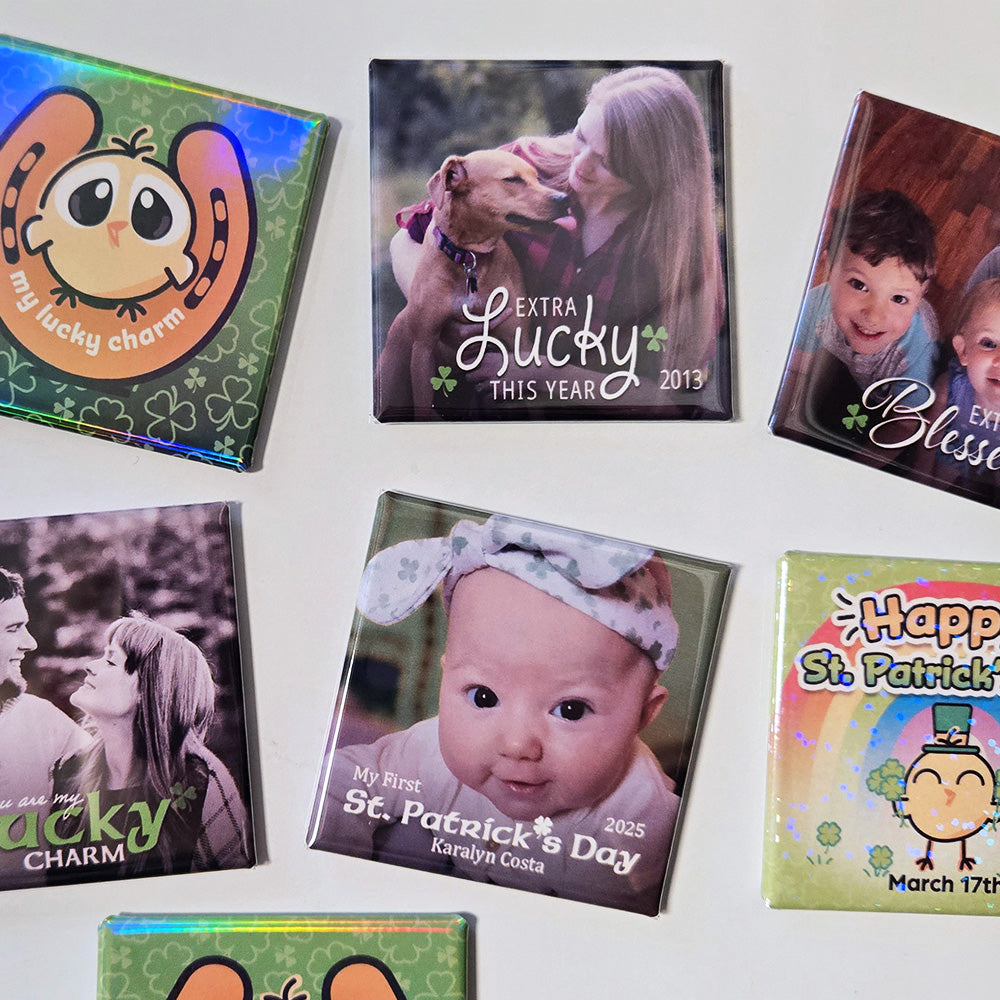 St. Patrick's Day Keepsake – Chick Magnets