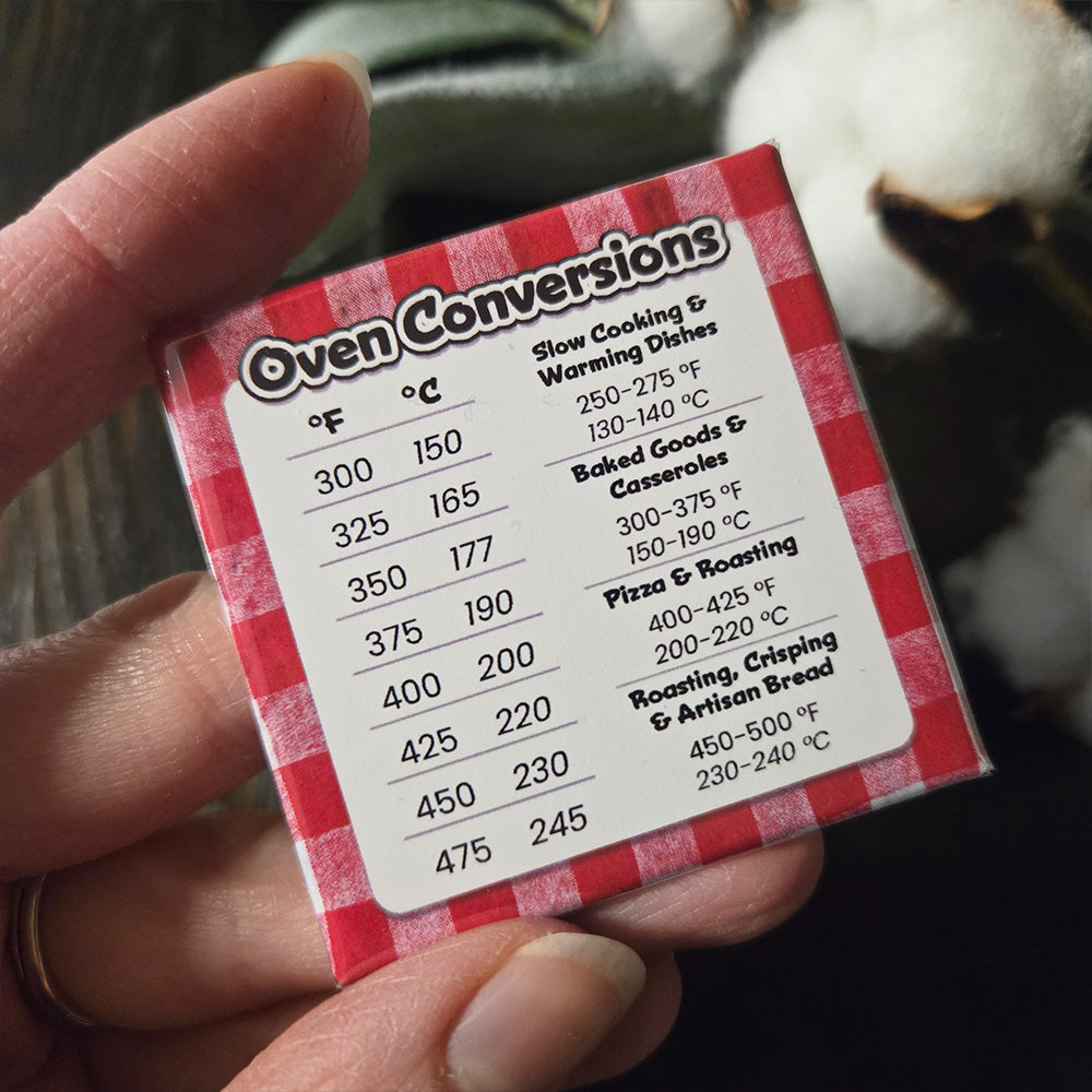 Oven Conversions Magnet – Chick Magnets