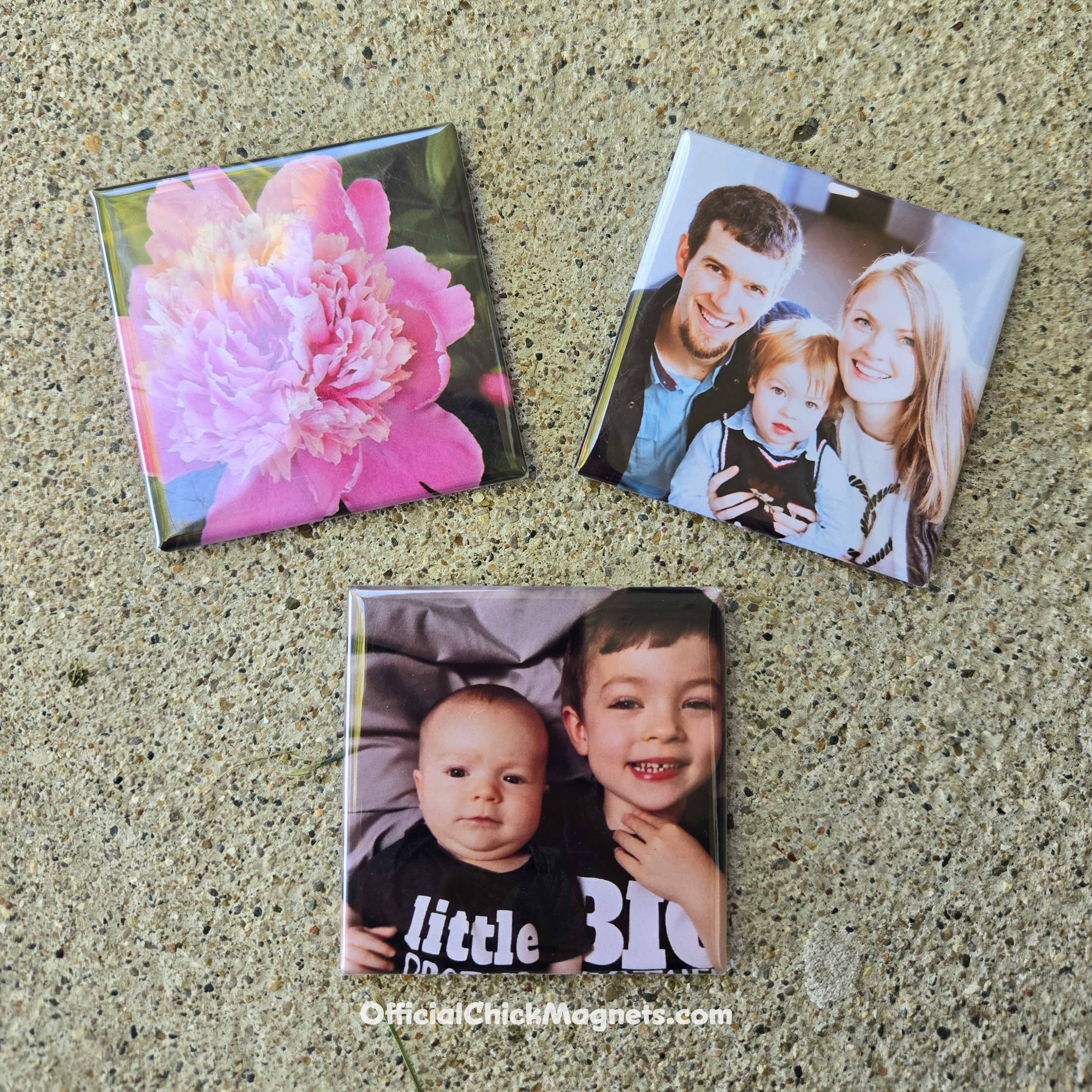 3 Photo Magnet Set – Chick Magnets